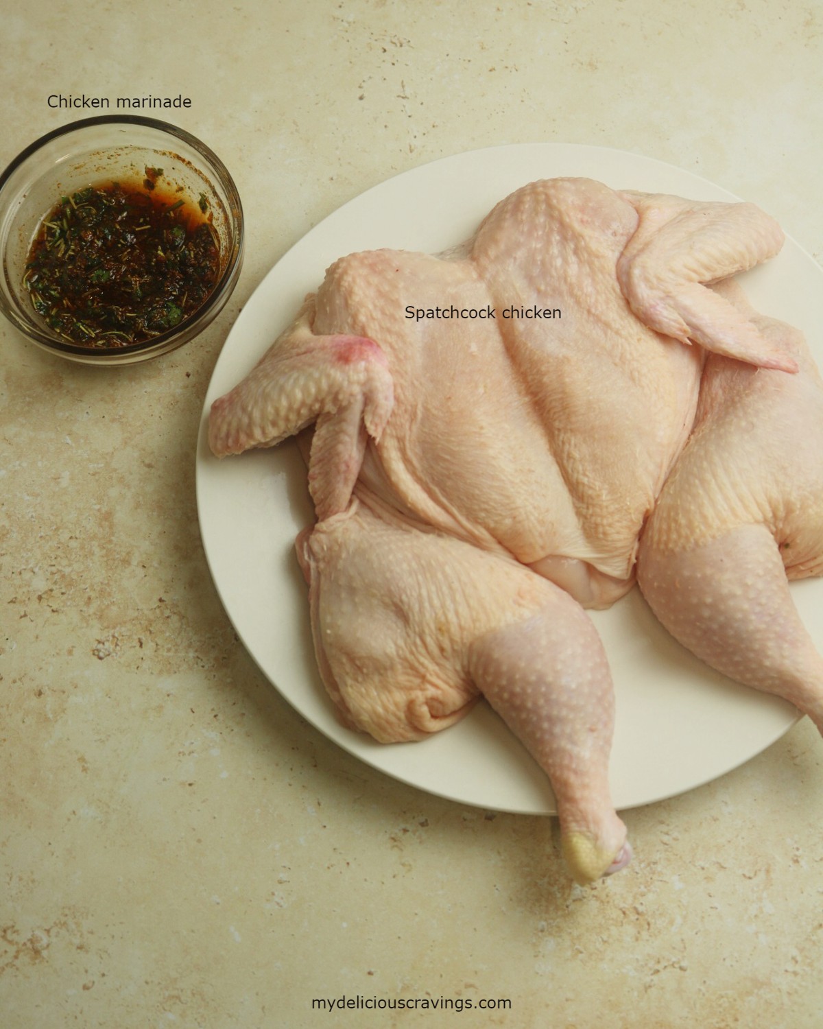 Air Fryer Spatchcock Chicken - My Delicious Cravings